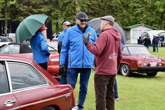 Alberta All British Motoring Society All British Car Meet Edmonton
